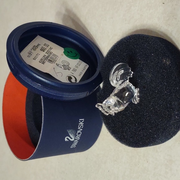 Swarovski | Art | Swarovski Silver Crystal Zodiac Roaster Mint ...